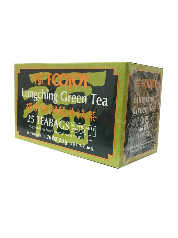 Foojoy Lungching Green Tea 福字西湖龙井绿茶 – KHT Herbs & Goods