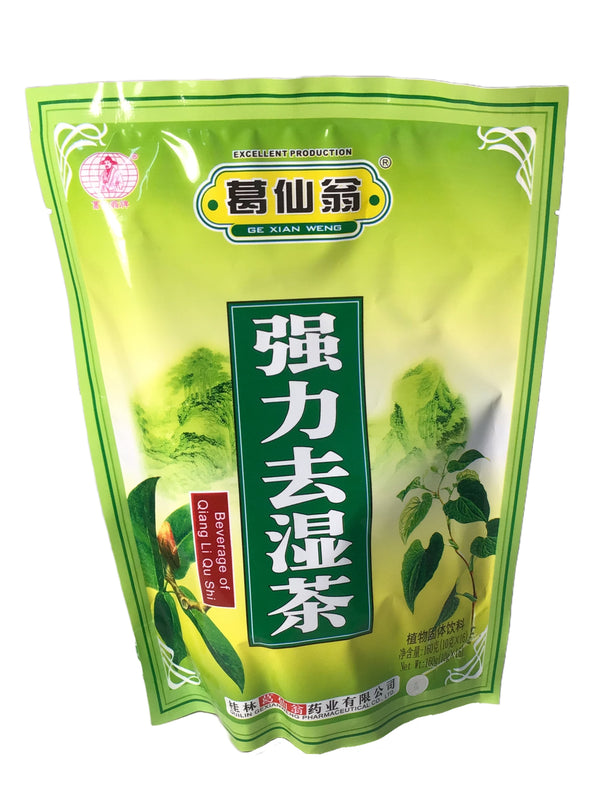 Beverage of Qiang Li Qu Shi (10 grams x 16 bags) 葛仙翁 强力去湿茶 (10克 x 16包 ...